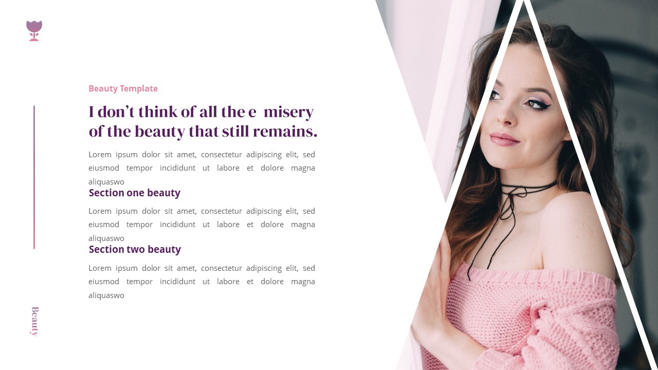 Beauty - Cosmetics Powerpoint Template, Presentation Templates ...