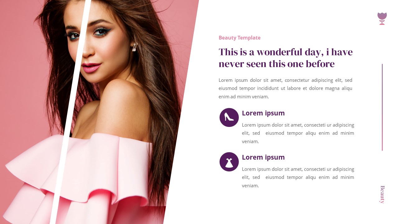 Beauty - Cosmetics Powerpoint Template, Presentation Templates ...