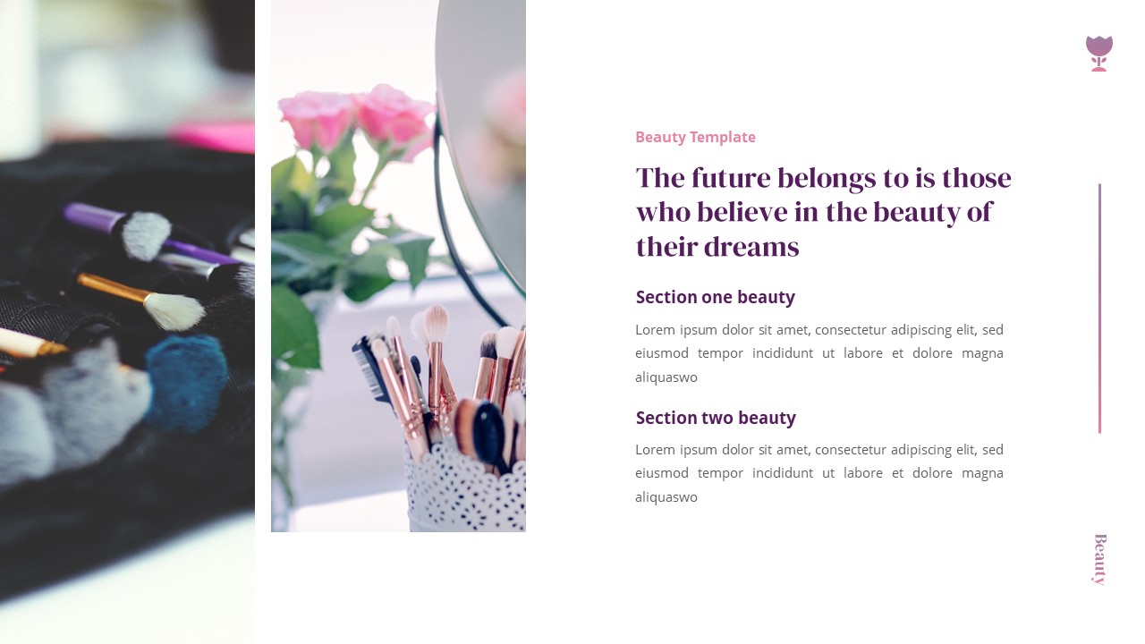 Beauty - Cosmetics Powerpoint Template, Presentation Templates ...