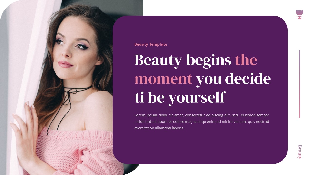 Beauty - Cosmetics Powerpoint Template, Presentation Templates ...