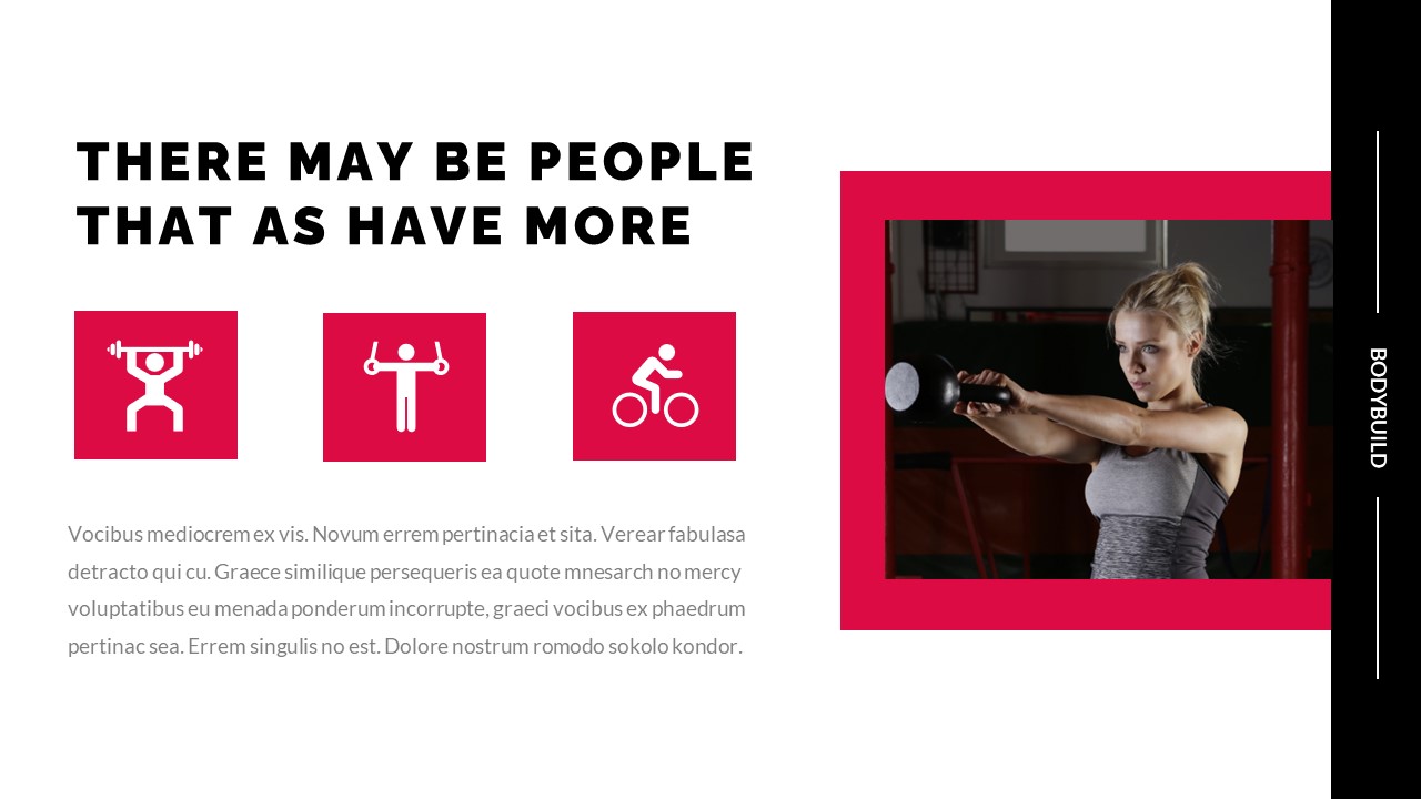 Bodybuild - Fitness and Gym Powerpoint Template, Presentation Templates