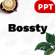 Bossty - Business and Finance Powerpoint Template, Presentation Templates
