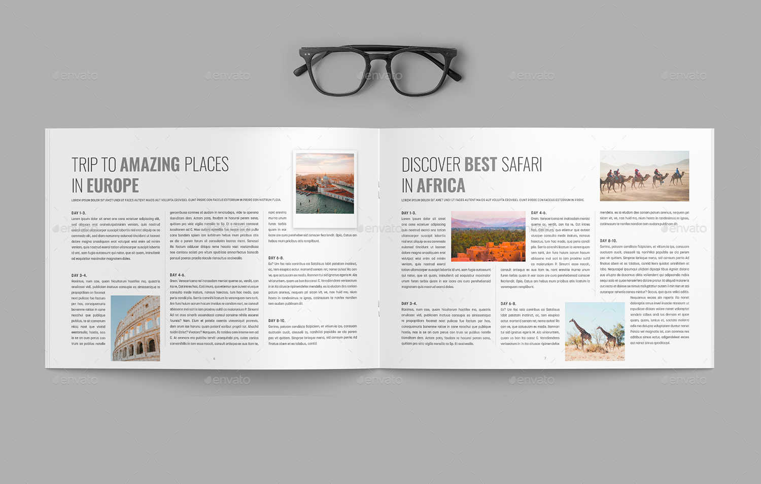Agency Travel Catalog, Print Templates | GraphicRiver