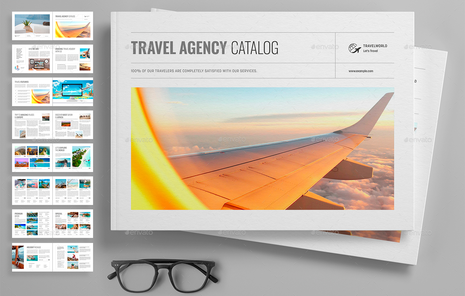 Agency Travel Catalog, Print Templates | GraphicRiver