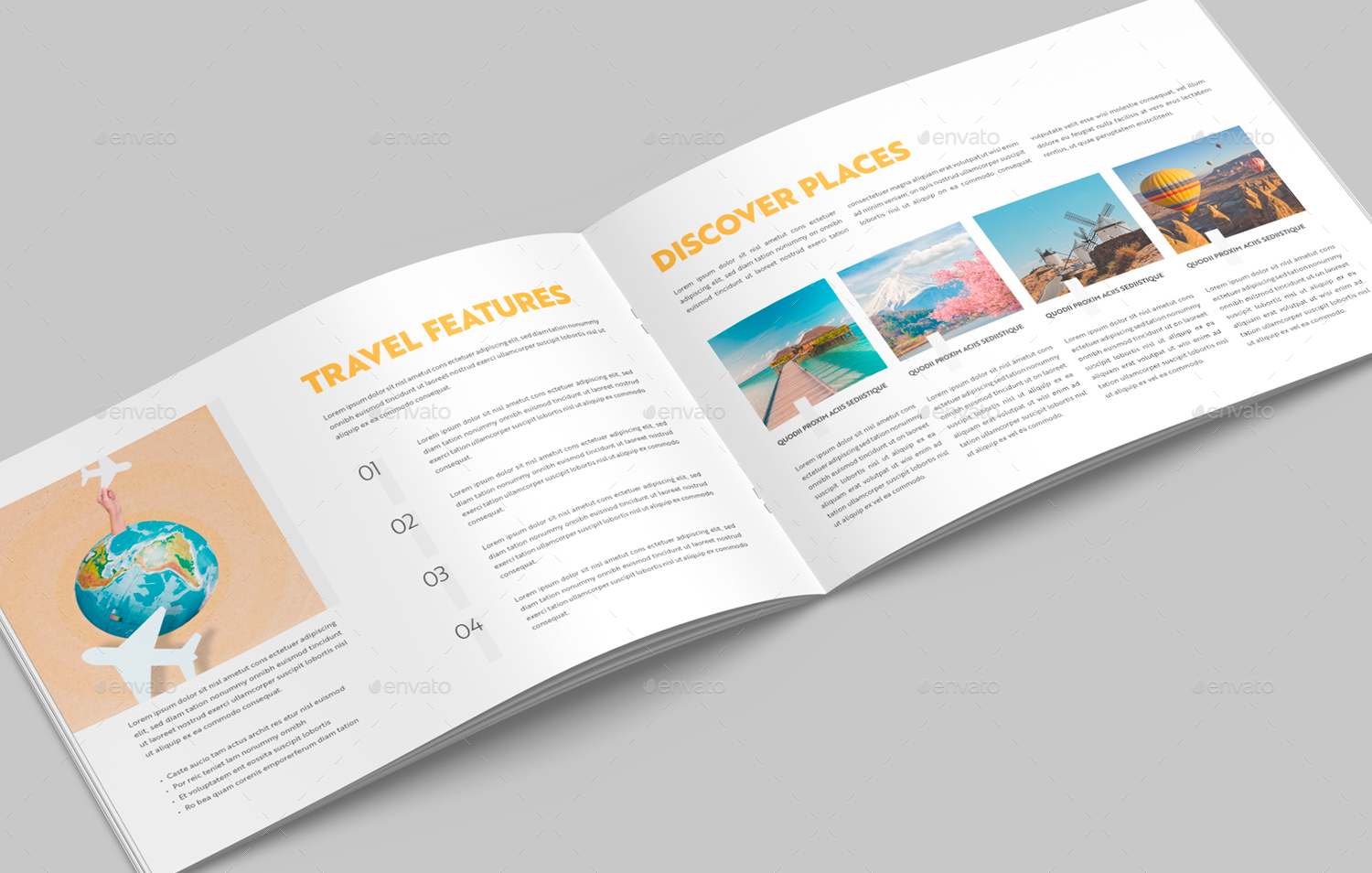 Travel Agency Catalog, Print Templates | GraphicRiver