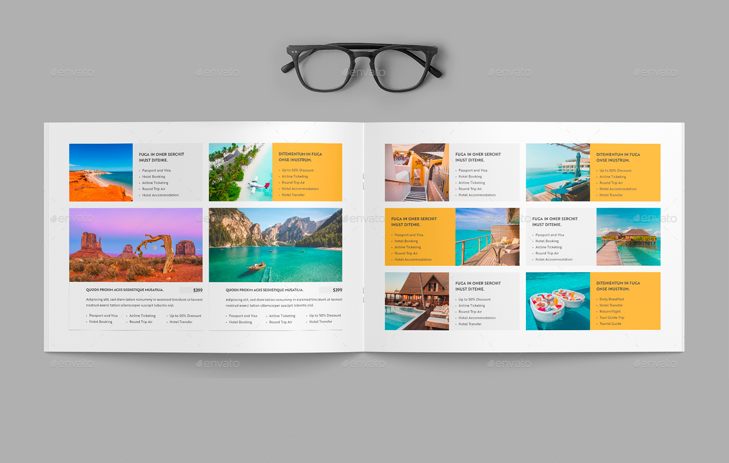 Travel Agency Catalog, Print Templates | GraphicRiver