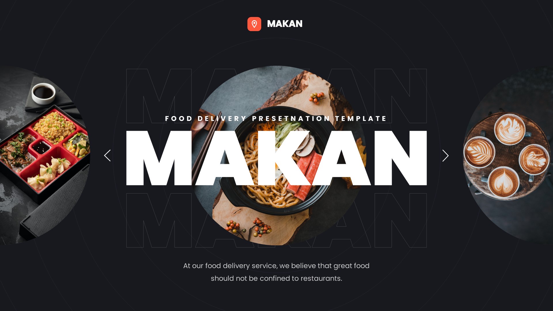 Makan - Restaurant PowerPoint Template, Presentation Templates ...