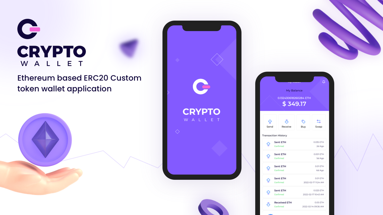 Crypto wallet - ERC20 Ethereum based wallet by skyclonestech | CodeCanyon