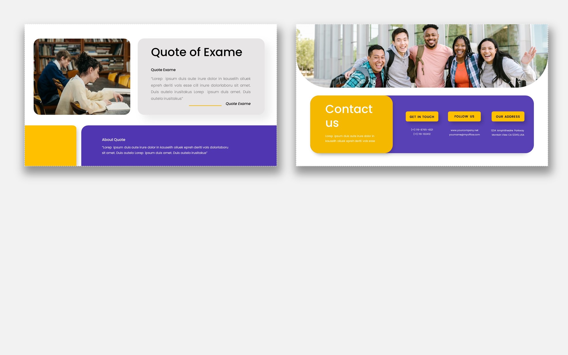 Exame - Education Keynote Template, Presentation Templates | GraphicRiver