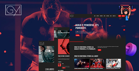 Fitness - Fitness Trainer and Gym Workout Script Theme by Meteros ...