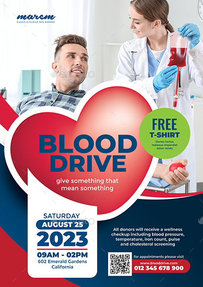 Blood Drive, Print Templates | GraphicRiver