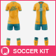 Women's Soccer Kit Mockup V2, Graphics | GraphicRiver