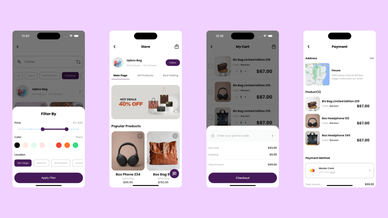 Shopping App - Flutter Mobile App Template by brixetechnology | CodeCanyon