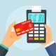 Credit Card Terminal Payment Concept Background, Vectors | GraphicRiver