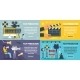 Film Production Banner Set Flat Style, Vectors | GraphicRiver
