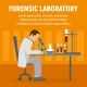 Forensic Laboratory Chemical Tube Concept, Vectors | GraphicRiver