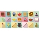 Wizard Tools Icons Set Flat Style, Vectors | GraphicRiver