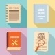 User Guide Icons Set Flat Style, Vectors | GraphicRiver