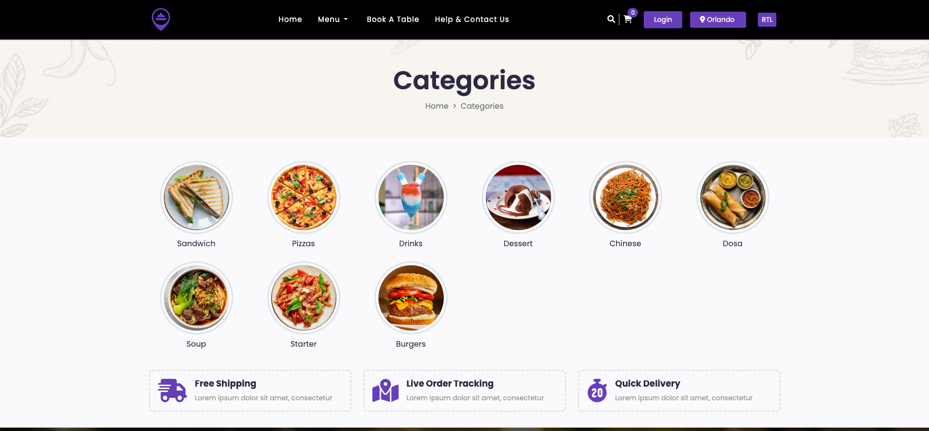 FoodeGo - Multi Branch Restaurant Online Food Ordering Laravel Website Platform by infotechgravity