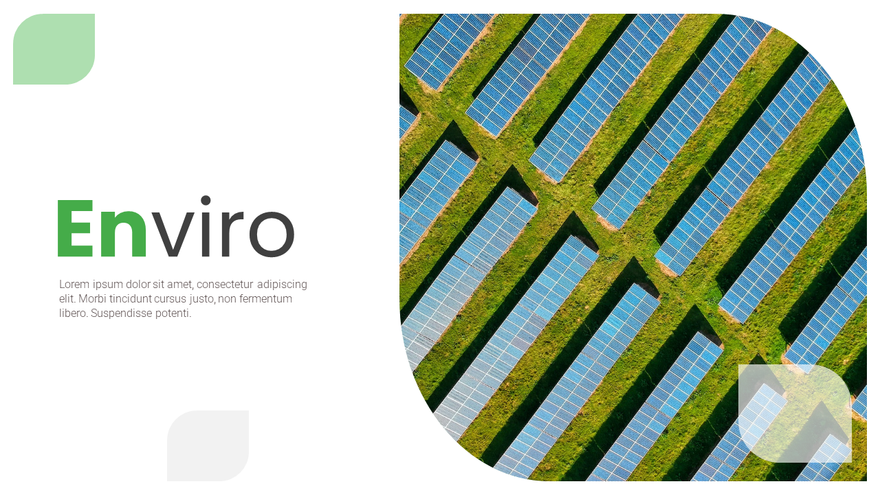 Enviro - Nature Green Energy Presentation, Presentation Templates ...