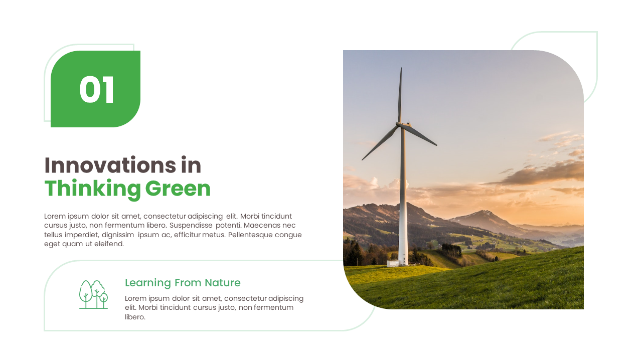 Enviro - Nature Green Energy Presentation, Presentation Templates ...
