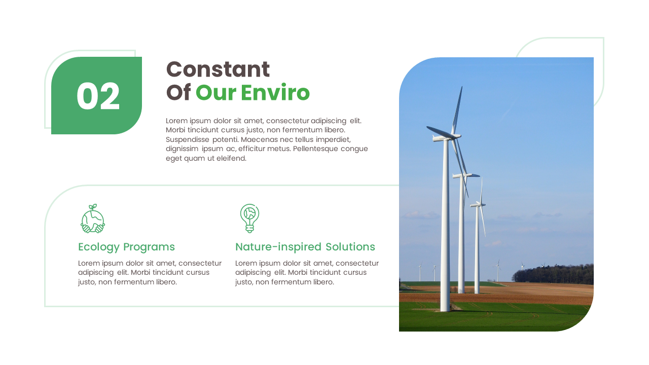 Enviro - Nature Green Energy Presentation, Presentation Templates ...