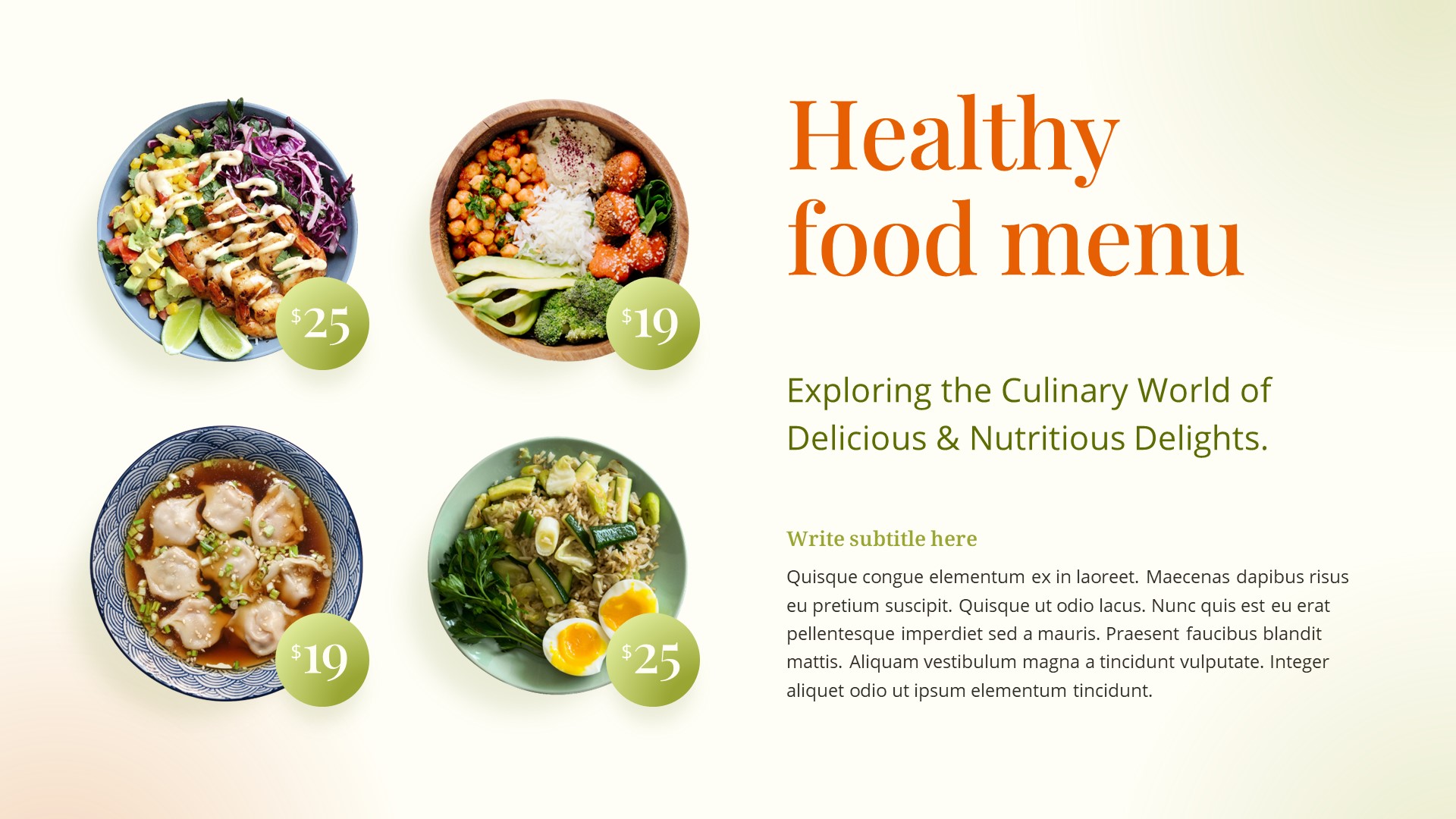 Savorix - Food Powerpoint Templates, Presentation Templates | GraphicRiver