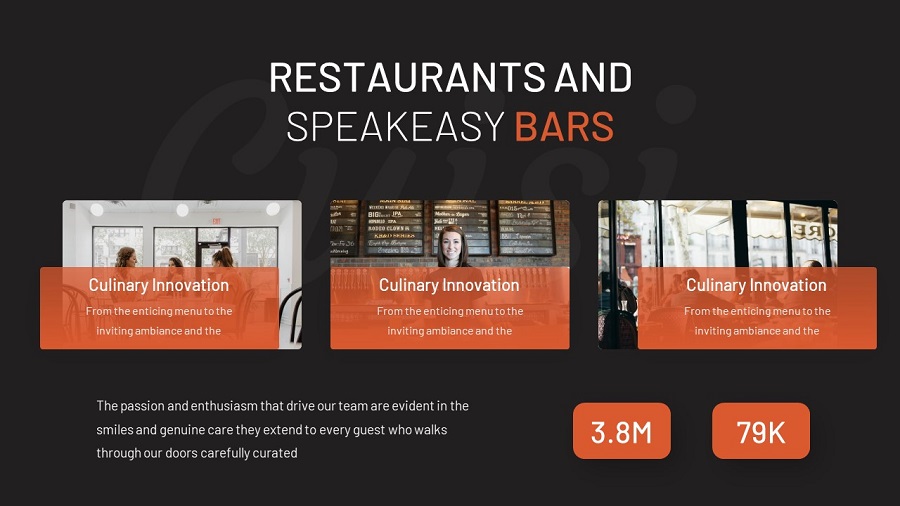 Restaurant & Food Powerpoint Template, Presentation Templates ...
