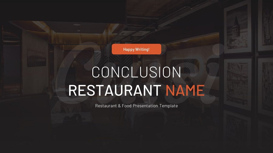 Restaurant & Food Powerpoint Template, Presentation Templates ...