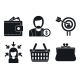 Buyer Target Icons Set Simple Style, Vectors | GraphicRiver