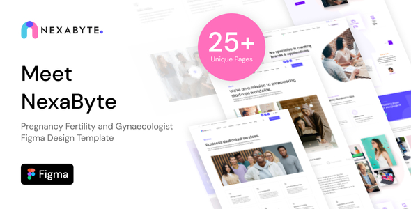 NexaByte | Creative Portfolio and Digital Agency Figma Design Template ...