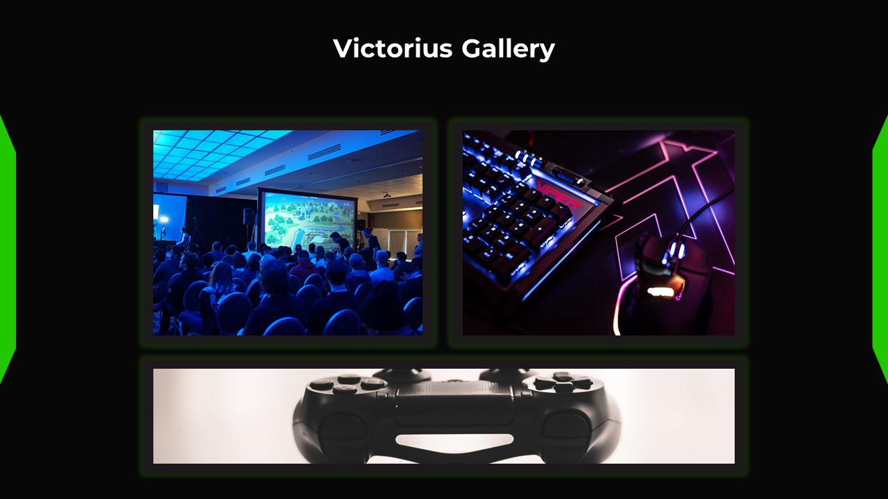 Victorious – Esport Gaming PowerPoint Template, Presentation Templates