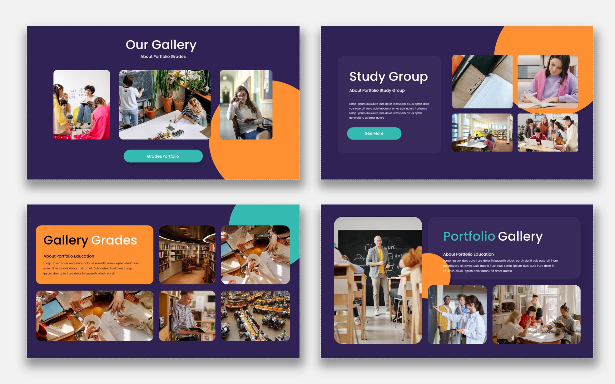 Grades - Education PowerPoint Template, Presentation Templates ...