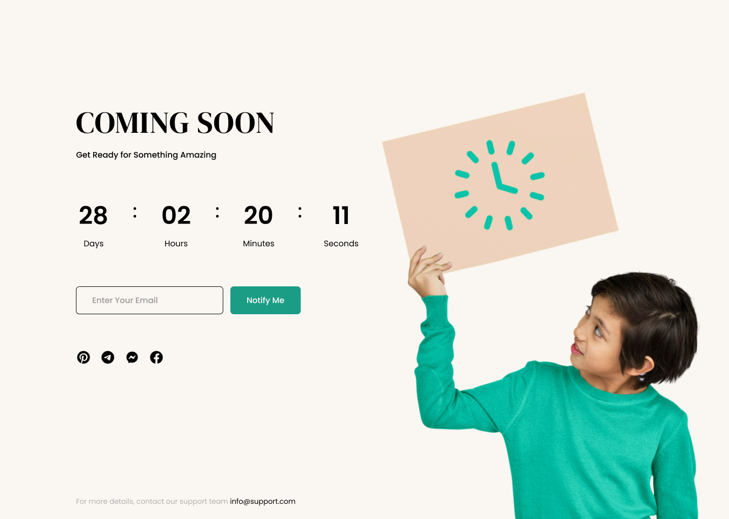 TinyThinkers - Children Kindergarten School Education Figma Design ...