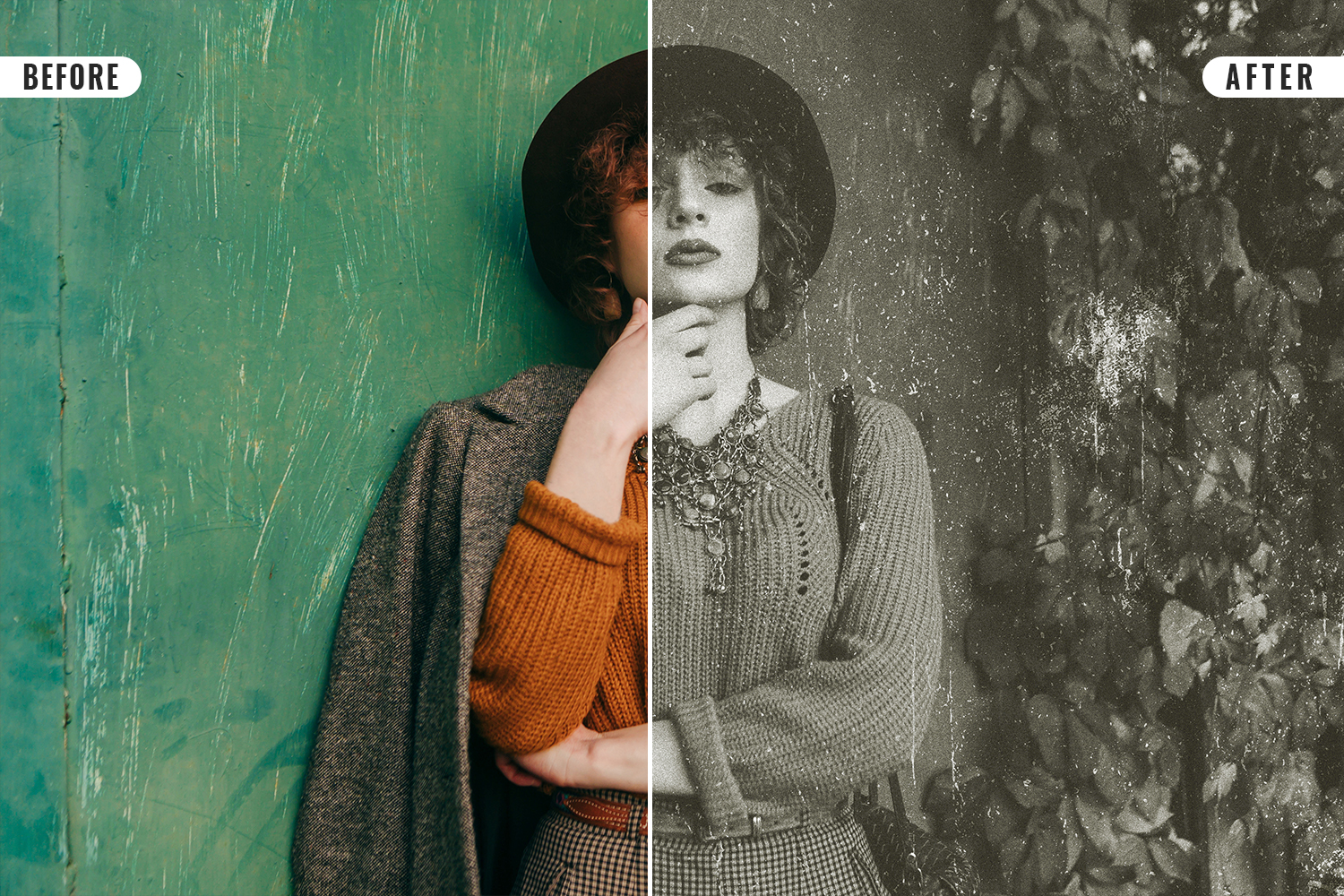 Damaged Old Photo Effect, Add-ons | GraphicRiver