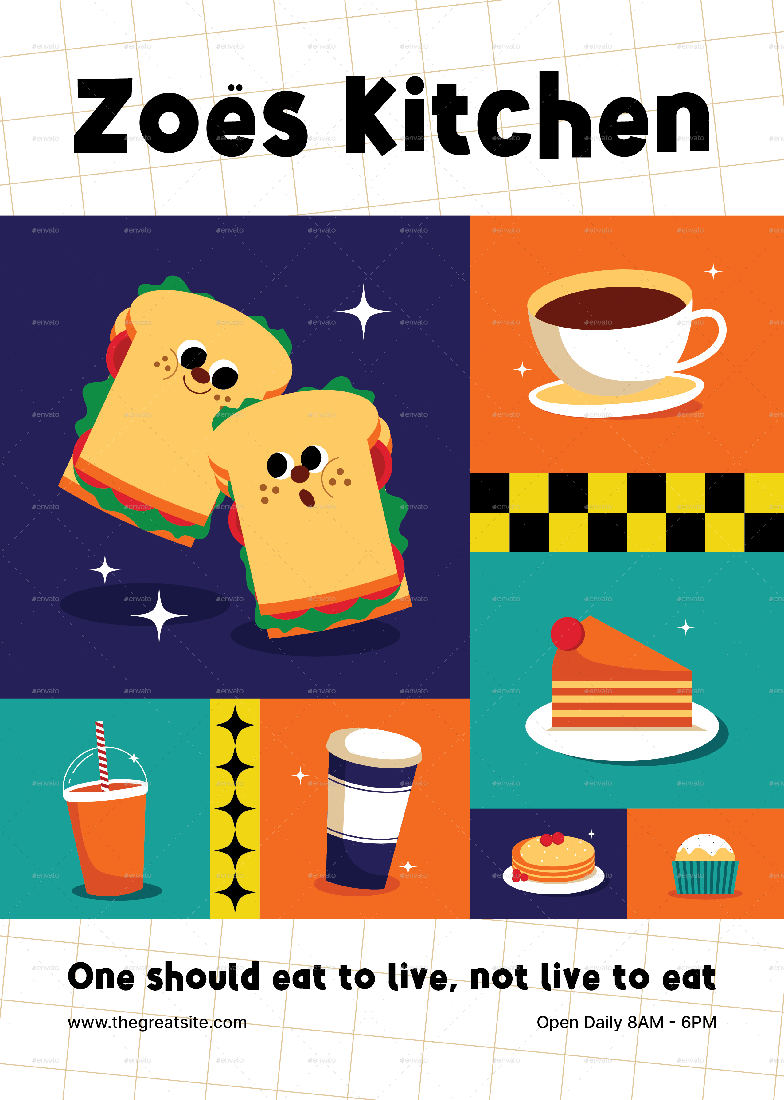 Creative Fun Restaurant Menu, Print Templates | GraphicRiver