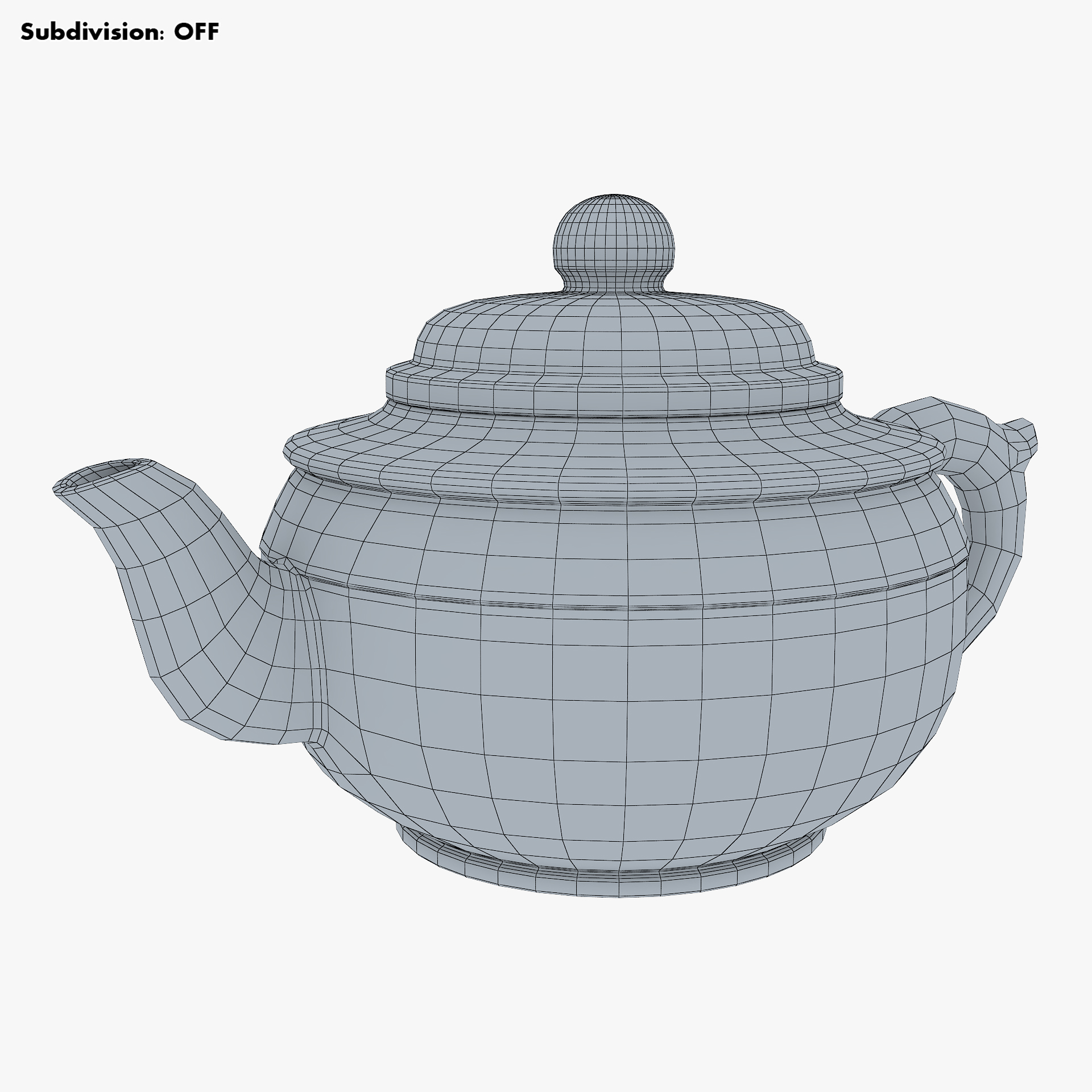 Clay Teapot 350ml M 1 by Zurel | 3DOcean