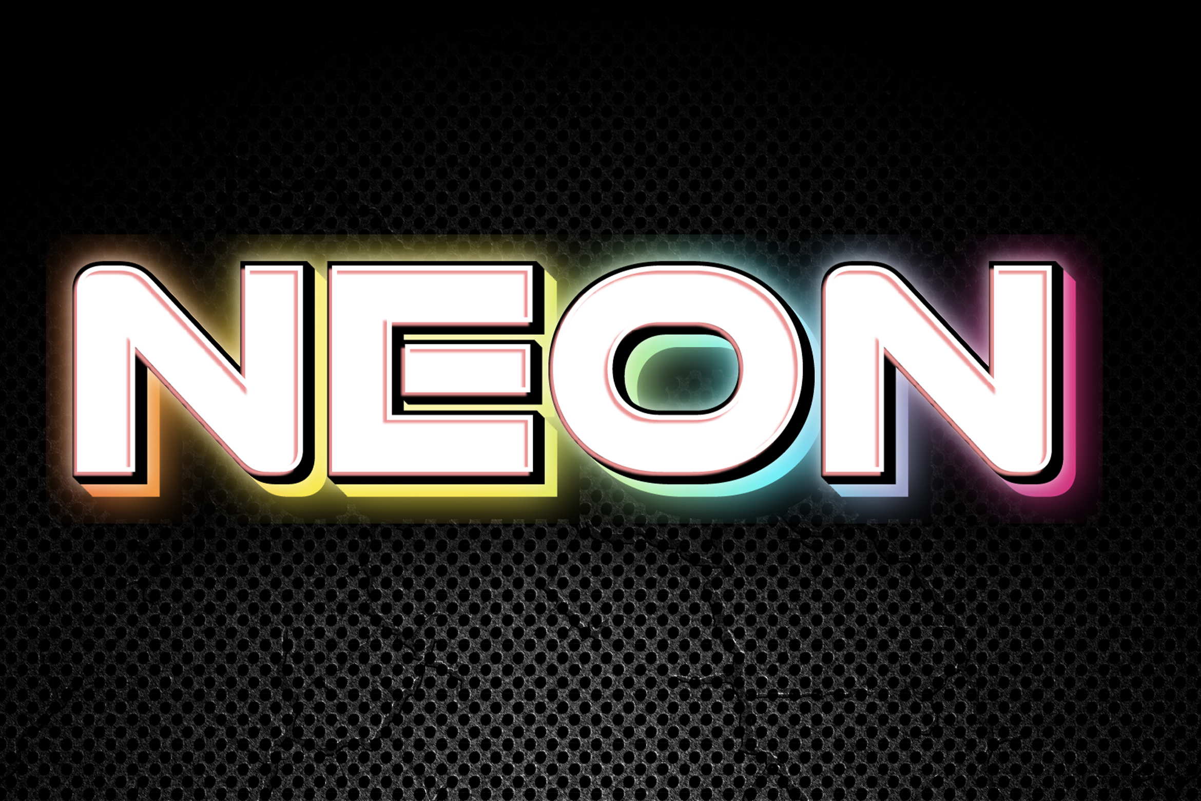 Neon - Editable Text Effects for Adobe Illustrator, Add-ons | GraphicRiver
