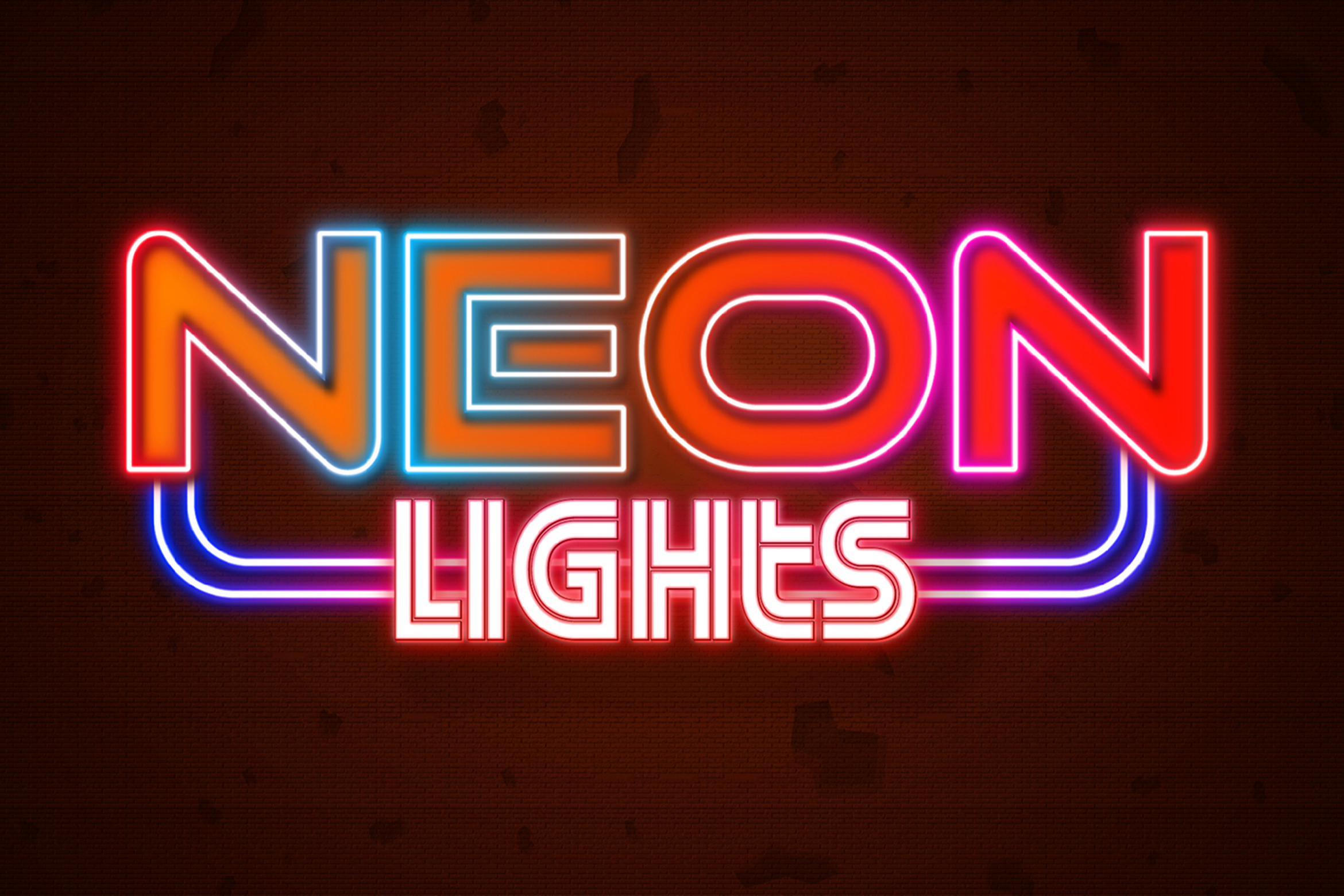Neon - Editable Text Effects for Adobe Illustrator, Add-ons | GraphicRiver
