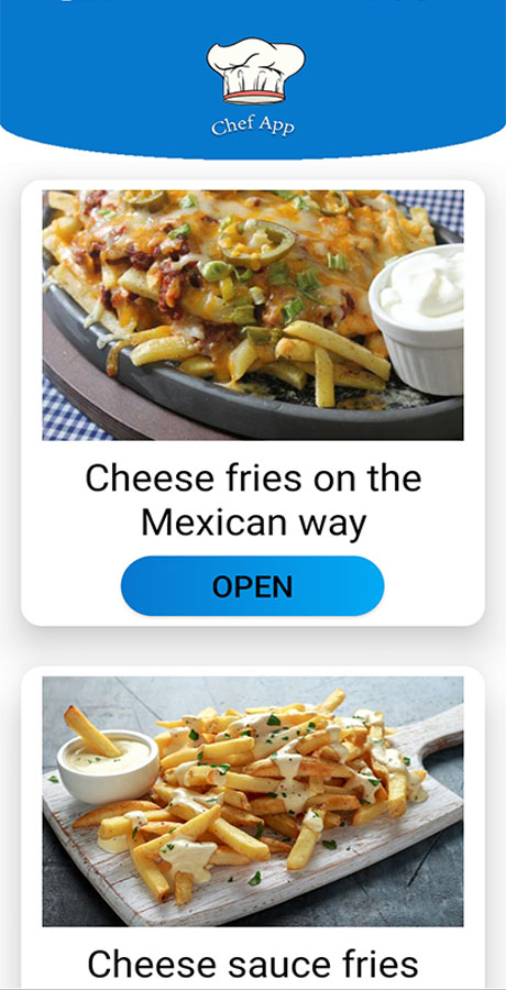 Chef App - Android Native App by abdelsamee82 | CodeCanyon