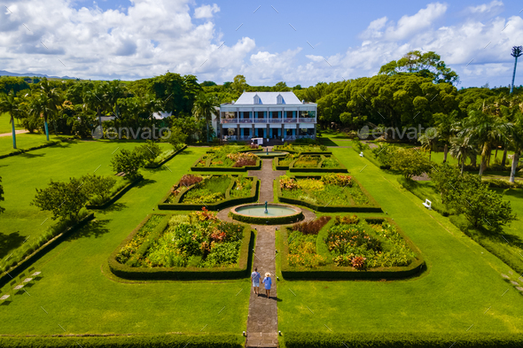 Le Chateau de Bel Ombre Mauritius, an old castle in a tropical garden ...