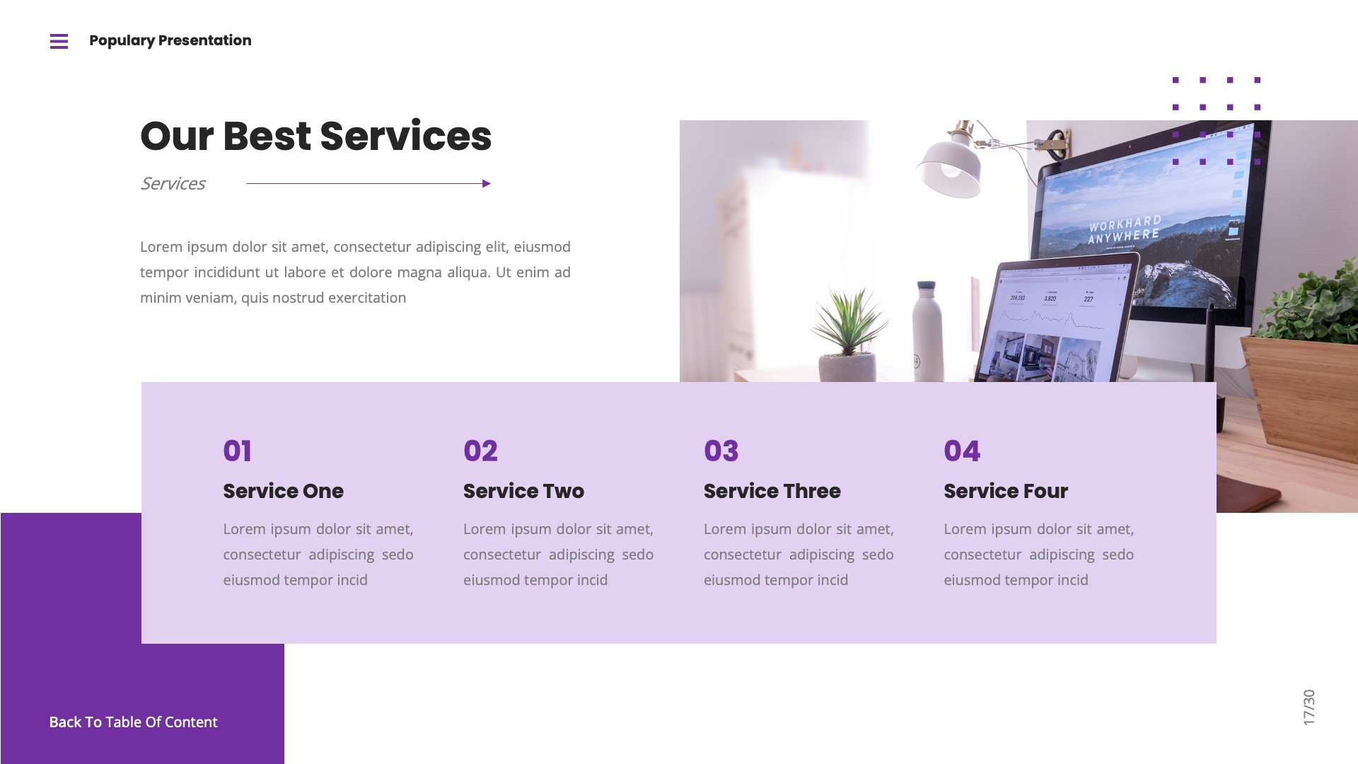 Populary - Influencer & Content Creator PowerPoint, Presentation Templates