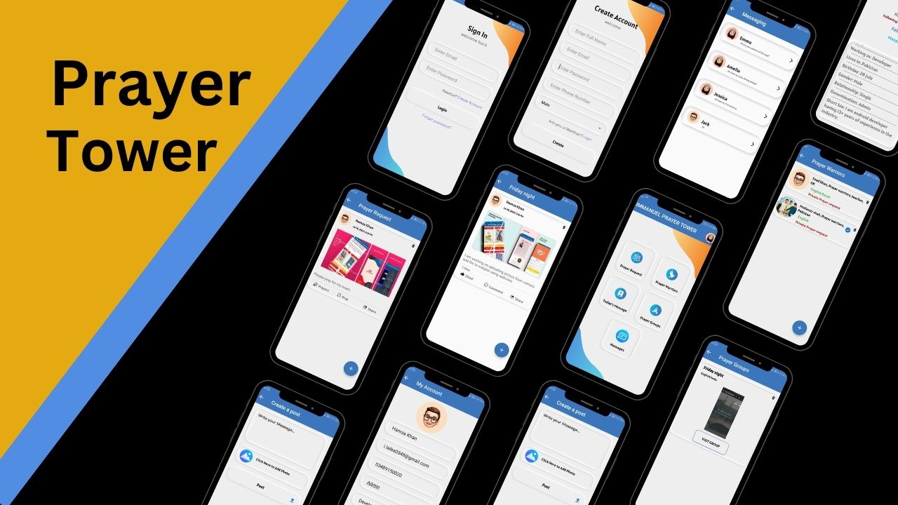 Prayer Tower - Social app by developerhamza7 | CodeCanyon