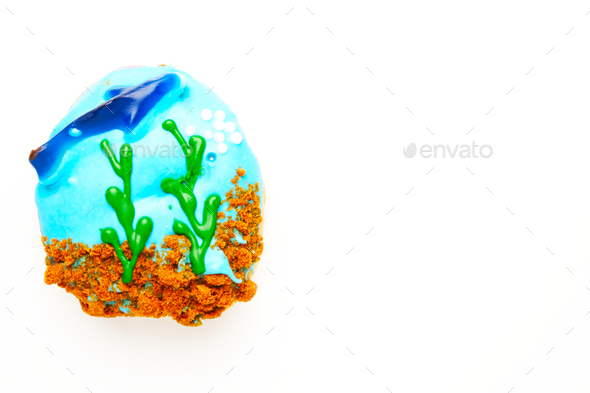 Ocean Theme Donut Stock Photo by najmi1990 | PhotoDune