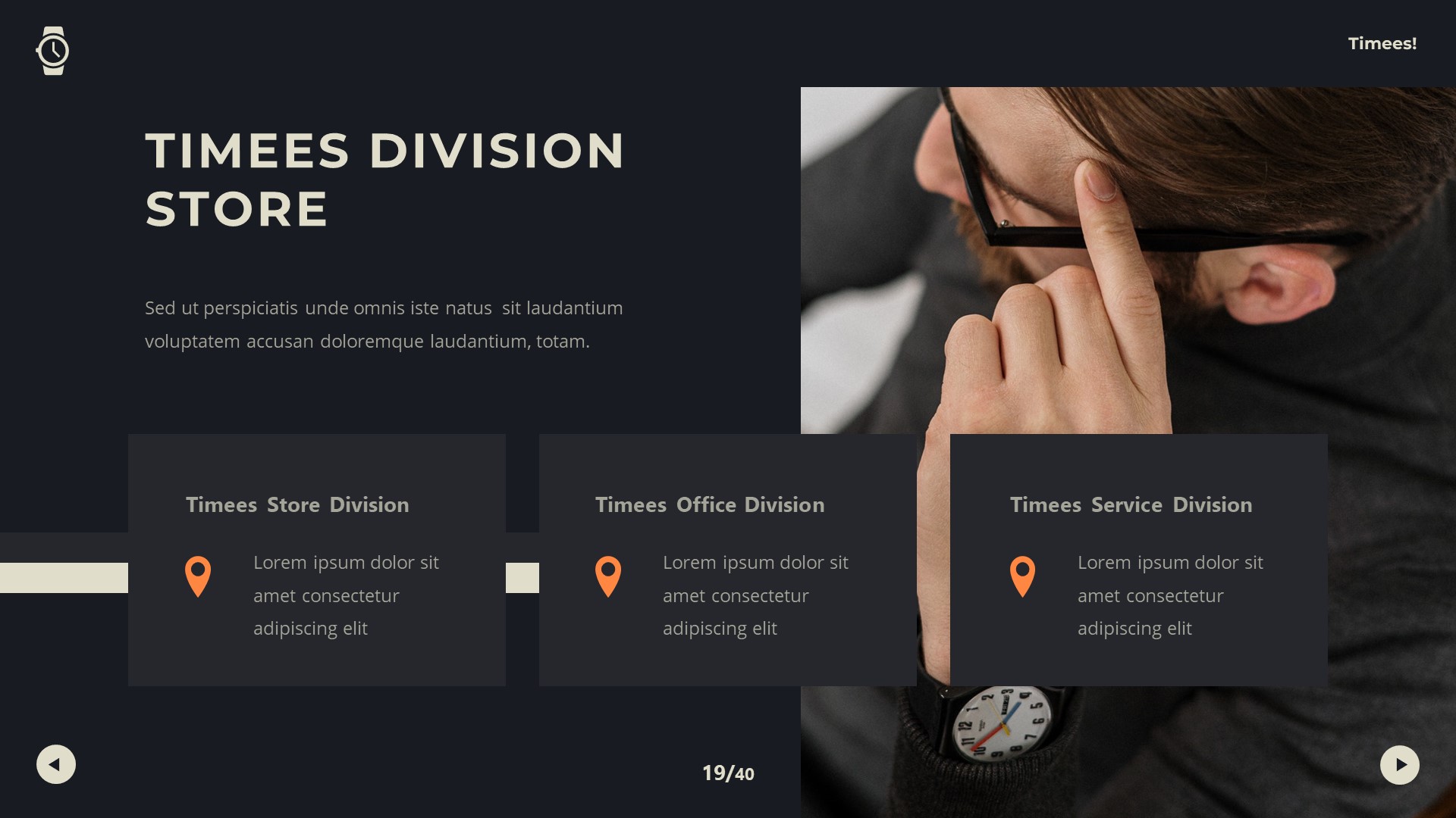 TIMEES - Watch PowerPoint template, Presentation Templates | GraphicRiver