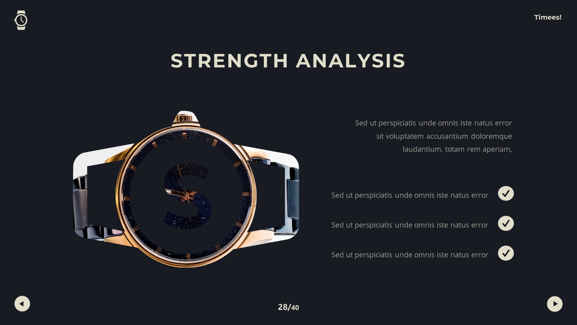 TIMEES - Watch PowerPoint template, Presentation Templates | GraphicRiver