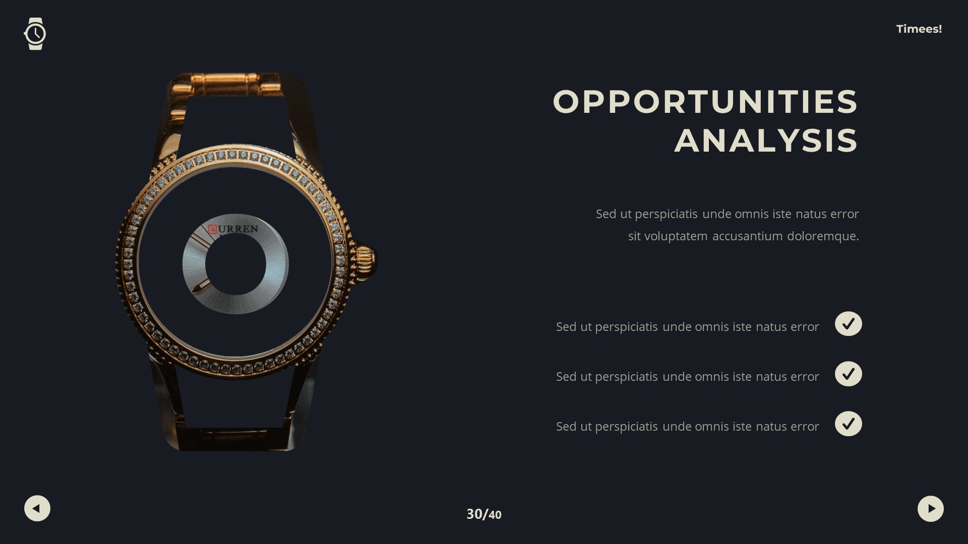 TIMEES - Watch PowerPoint template, Presentation Templates | GraphicRiver