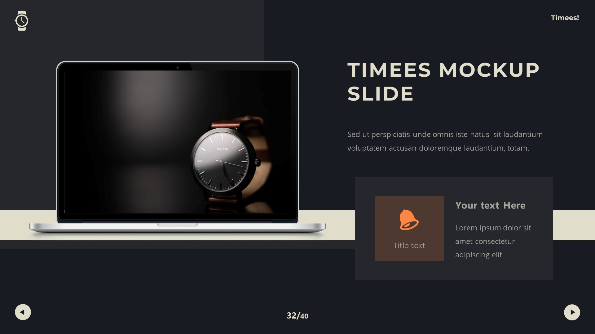 TIMEES - Watch PowerPoint template, Presentation Templates | GraphicRiver