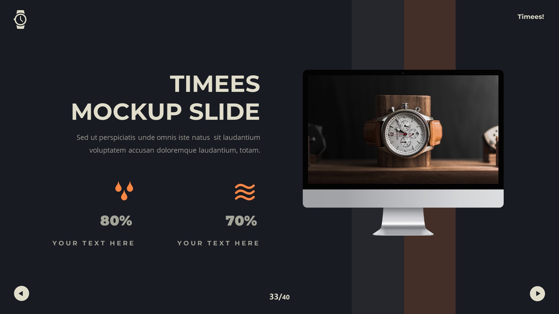 TIMEES - Watch PowerPoint template, Presentation Templates | GraphicRiver