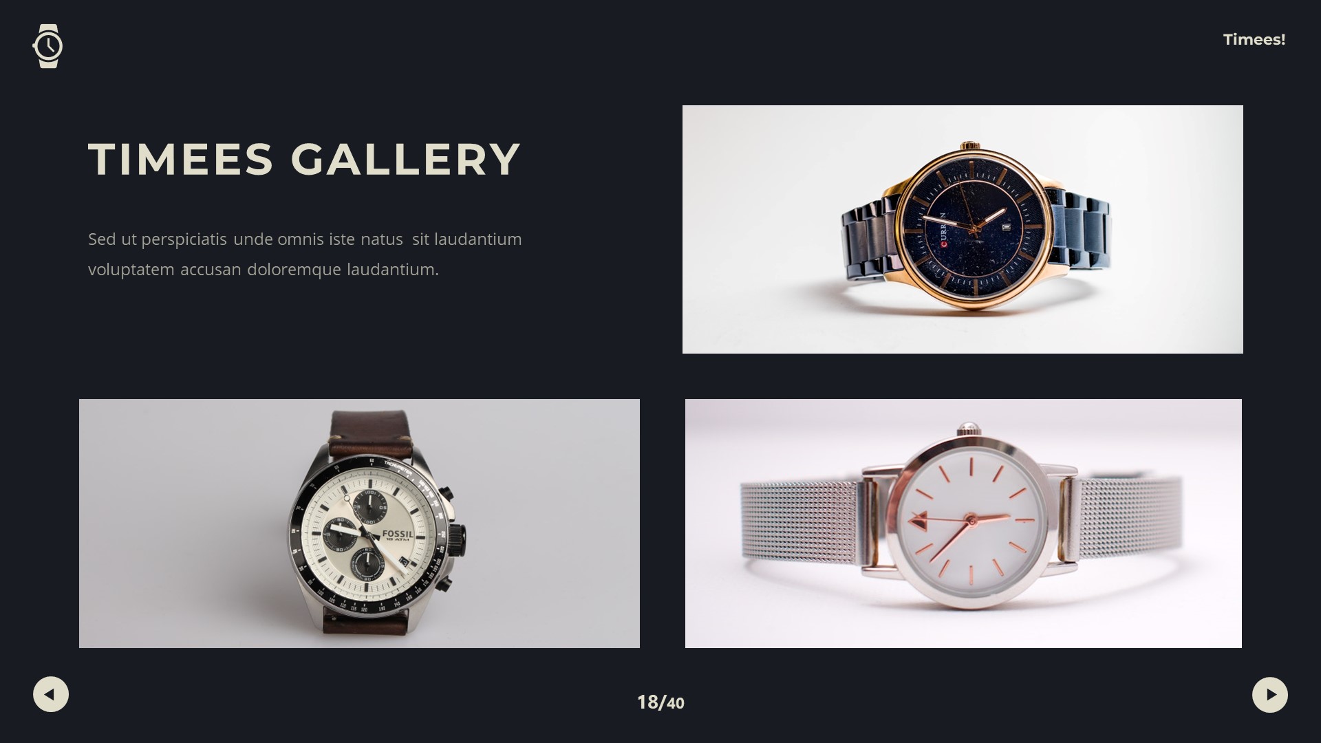 TIMEES - Watch Keynote template, Presentation Templates | GraphicRiver